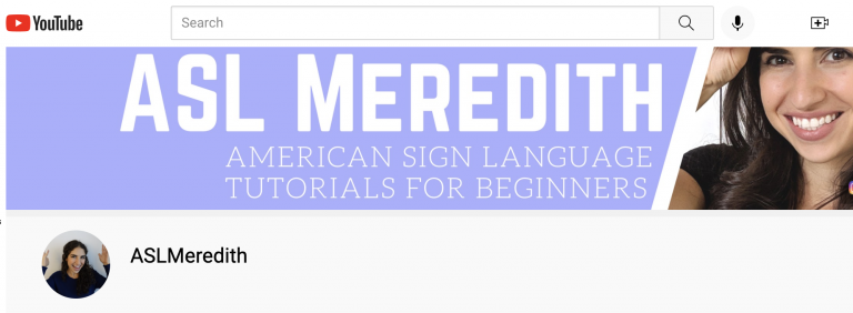 YouTube Channels | ASL Resources